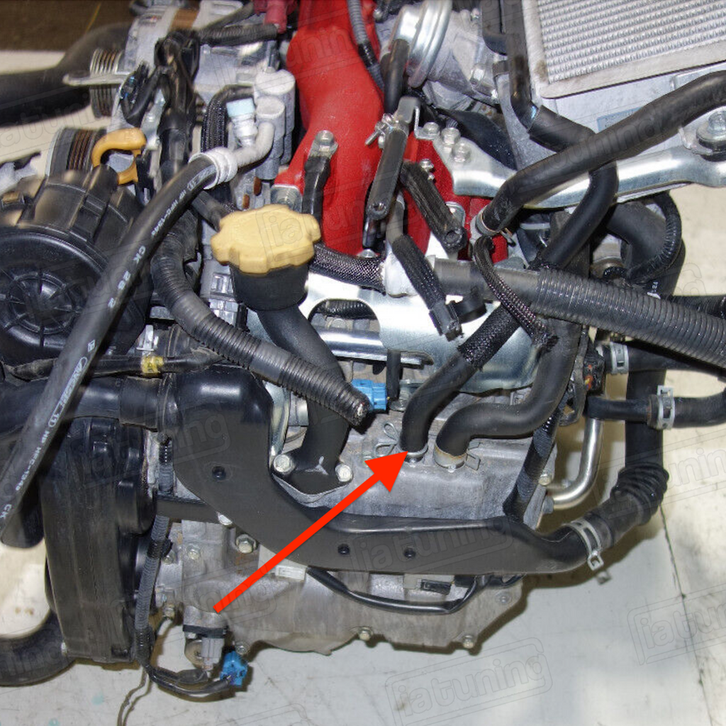 PCV Hose - Left Valve cover to Intercooler 2008-2021 STi – iaTUNING